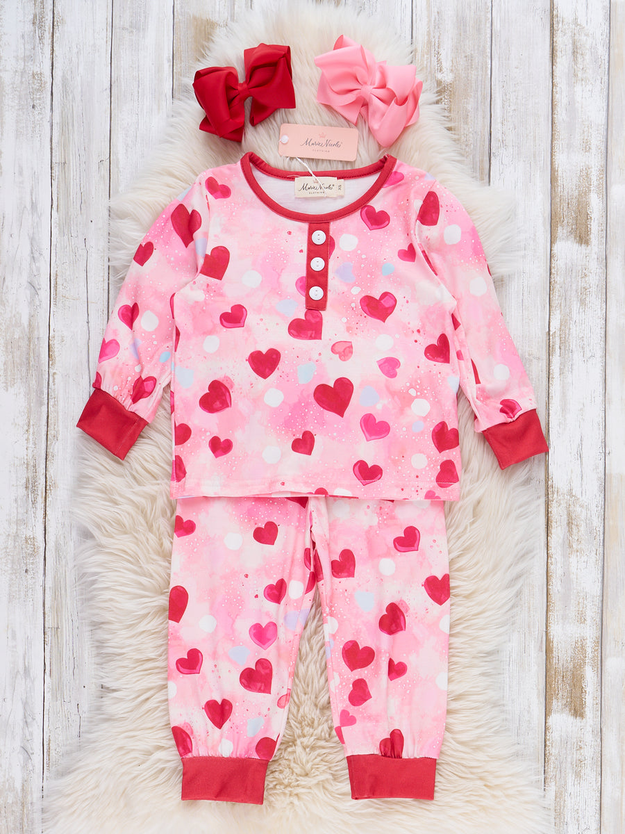 Loveburst Snuggle Pajamas – Marie Nicole Clothing