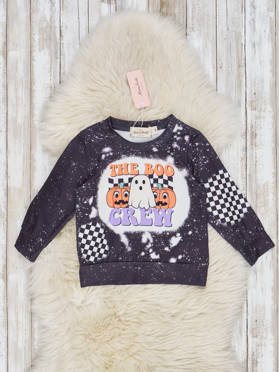 Black "The Boo Crew" Shirt – Marie Nicole Clothing
