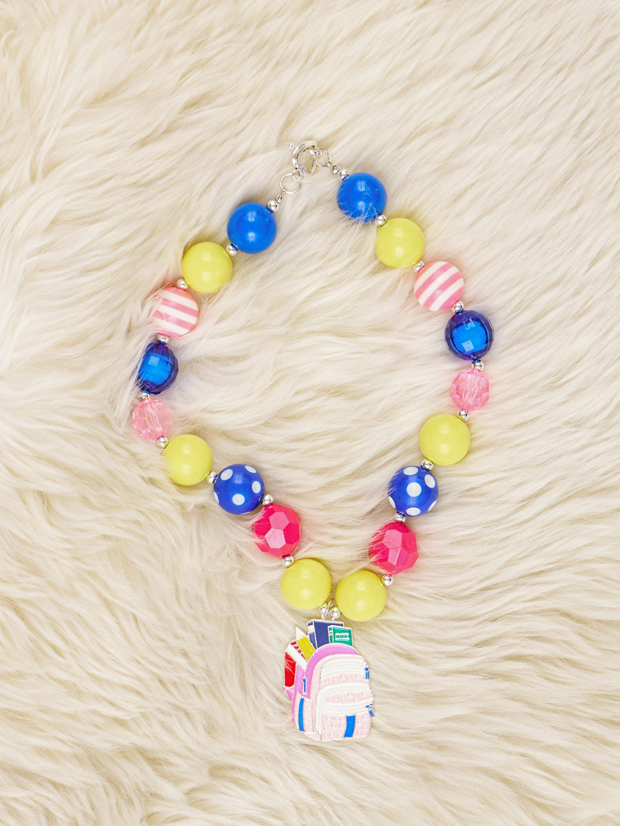 Backpack Bubblegum Necklace – Marie Nicole Clothing