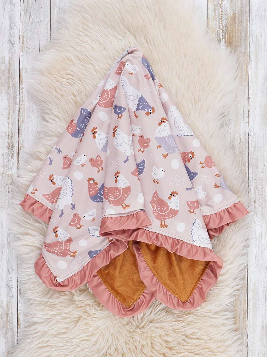 Henhouse Haven Blanket – Marie Nicole Clothing